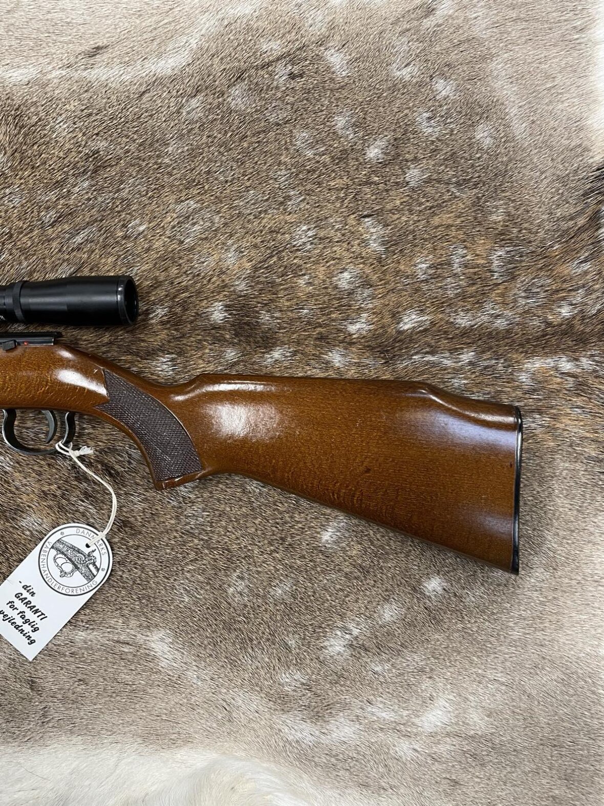 Nystrom og krabbe - Brugt Anschütz 1450 halvauto kal. 22 lr