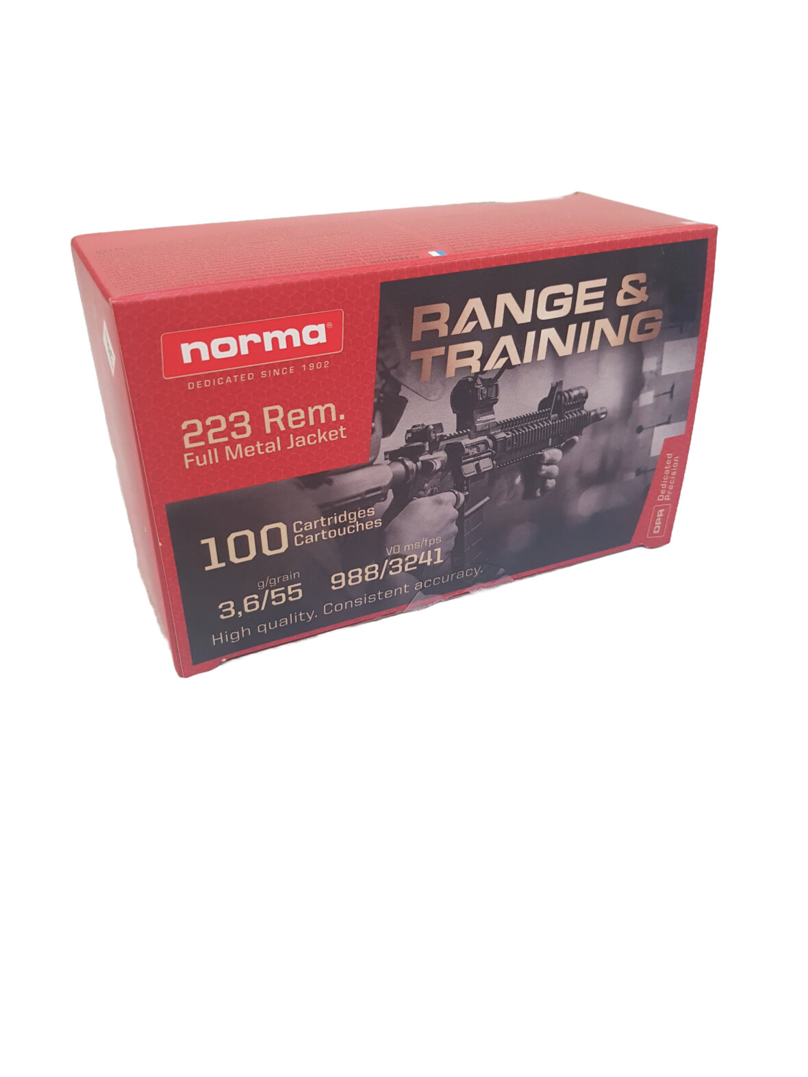Nystrom og krabbe - Trænings ammunition - Norma - NORMA 223 RANGE AND ...